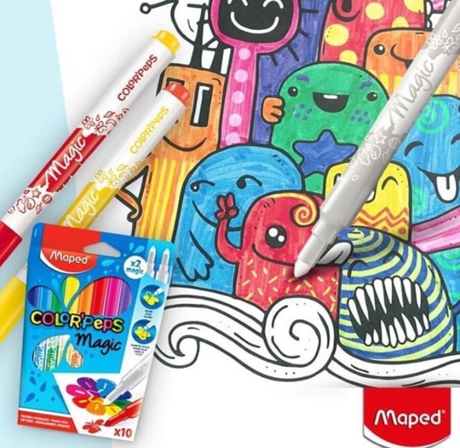 Marcadores Color Peps Magic x10 – Maped | SOMOS MOBÚ