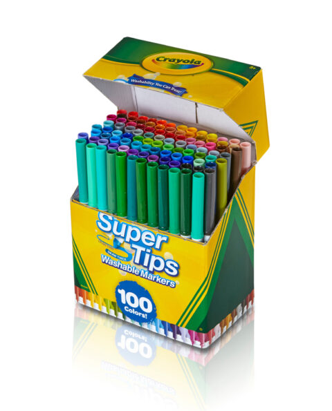 Marcadores Super Tips x100 – Crayola | SOMOS MOBÚ